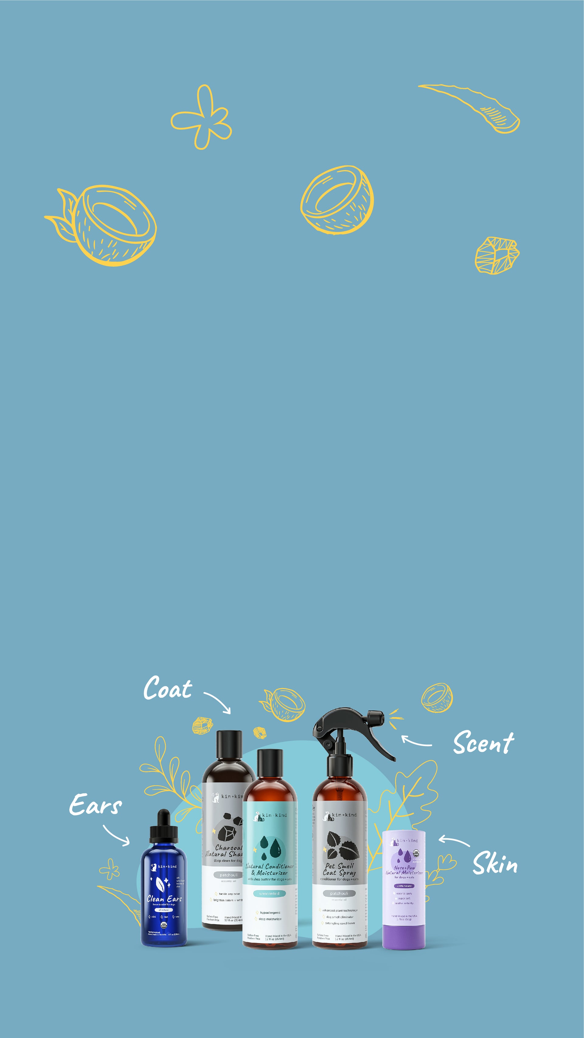 Bundles – kin+kind Canada - Natural & Organic - Pet Grooming & Wellness